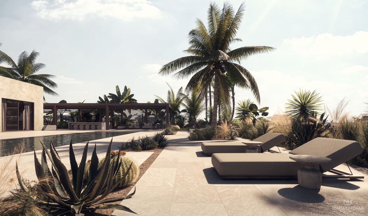 Luxurious Villa in Cairo, Egypt | Maria Kardami